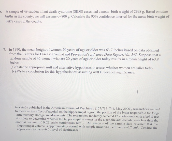 Solved 1. The Food and Drug Administration sets Food Defect | Chegg.com