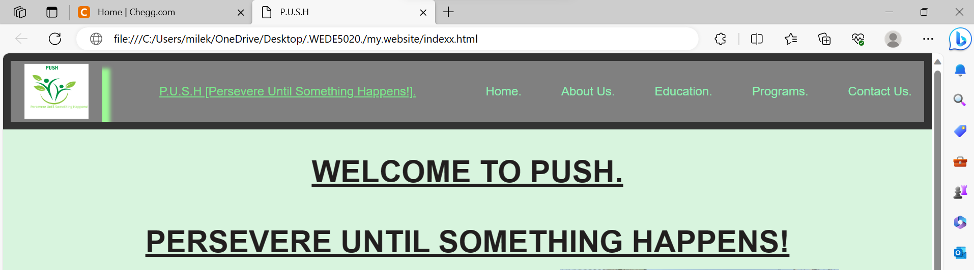 Solved Hi please help, please add a responsive css @media | Chegg.com