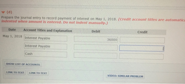 Solved Problem 10-3A (Part Level Submission) On May 1, 2017, | Chegg.com