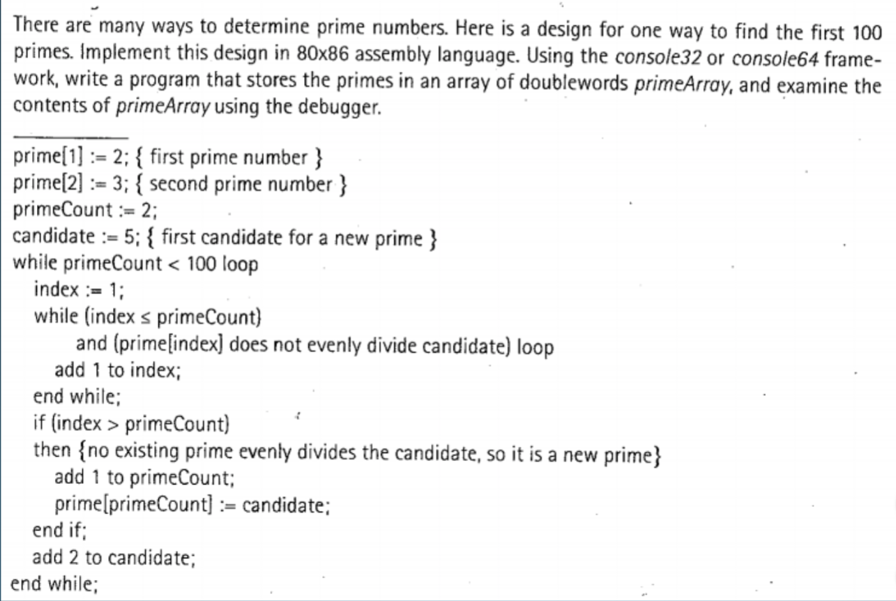 Solved There are many ways to determine prime numbers. Here | Chegg.com
