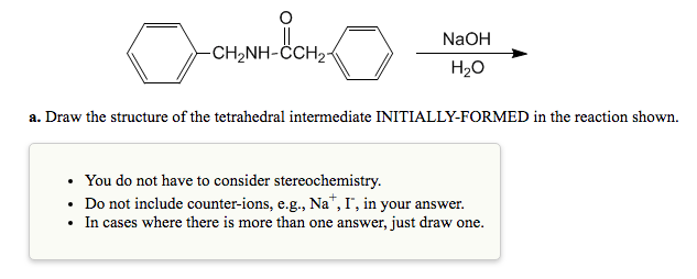 Solved (1 -CH₂NH-CCH -CH2NH-CCH2 NaOH H2O a. Draw the | Chegg.com