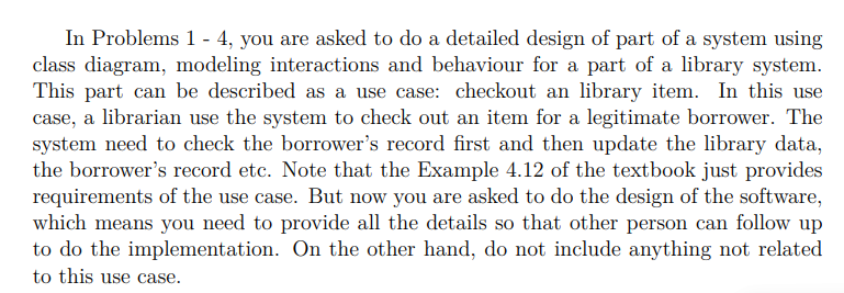 Solved In Problems 1−4, you are asked to do a detailed | Chegg.com