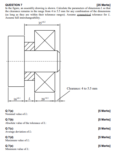 Solved In the figure, an assembly drawing is shown. | Chegg.com