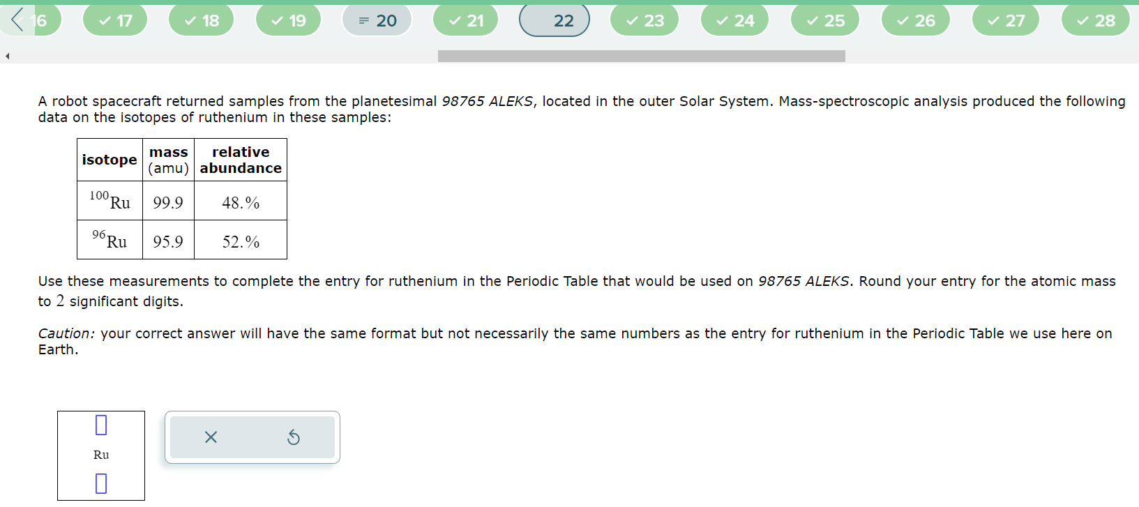 A robot spacecraft returned samples from the | Chegg.com