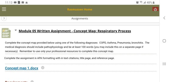 11:13 Rasmussen Home Assignments Module 05 Written | Chegg.com