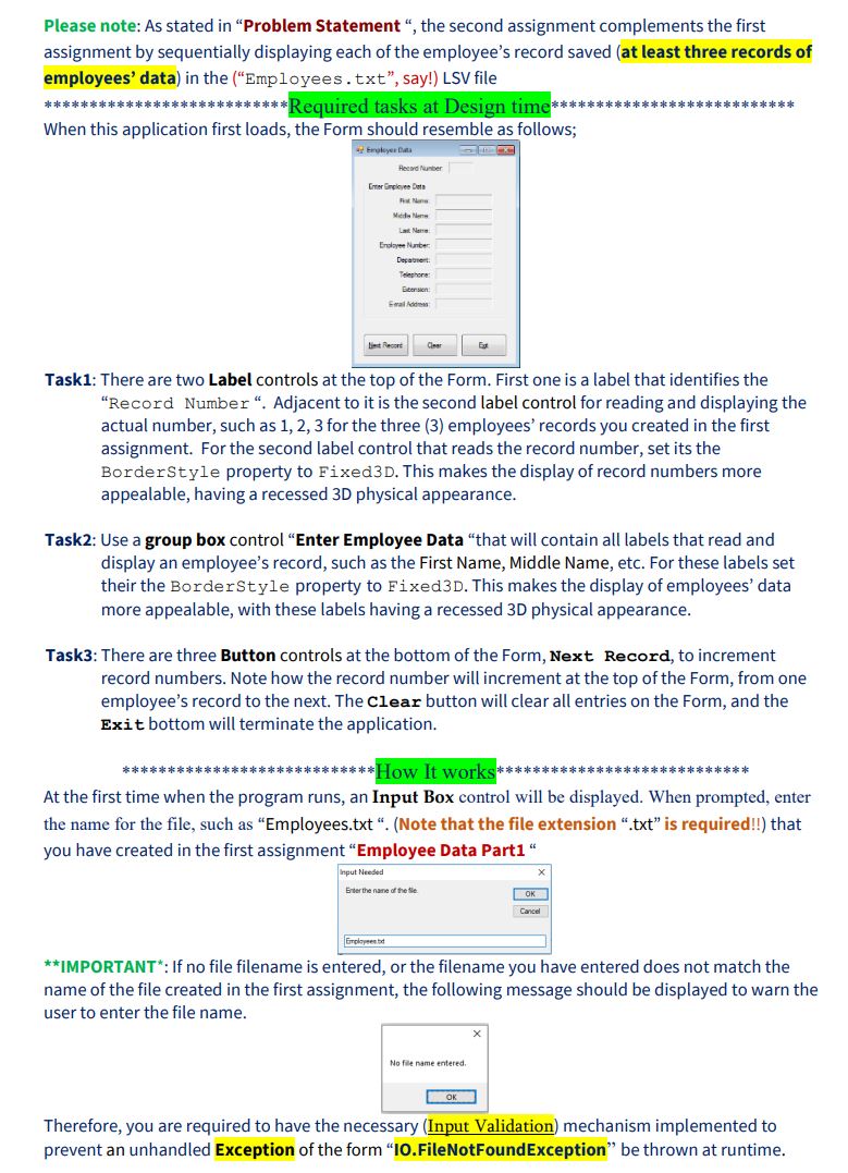 Solved Assignment \# 2: (15 points) (Employee Data Part2) | Chegg.com