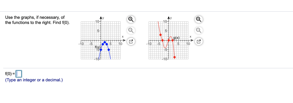 Solved Use the graphs, if necessary, of the functions to the | Chegg.com