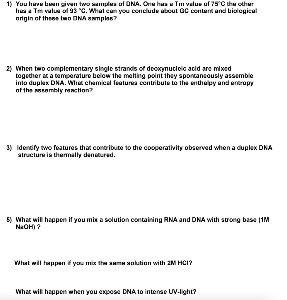 Solved Hi this is a biochem question, please help so i can | Chegg.com