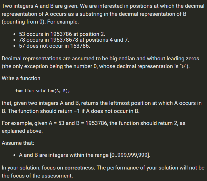 Solved Two integers A and B are given. We are interested in | Chegg.com