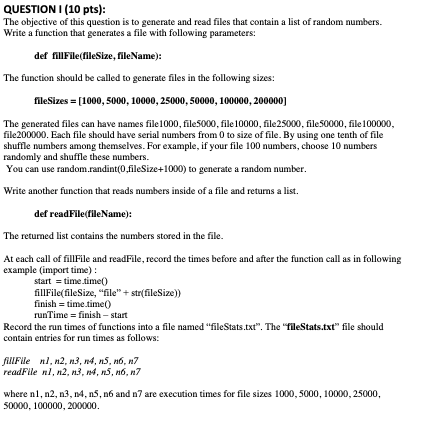 Solved QUESTION 11 (30 pts): Perform a benchmark analysis of | Chegg.com
