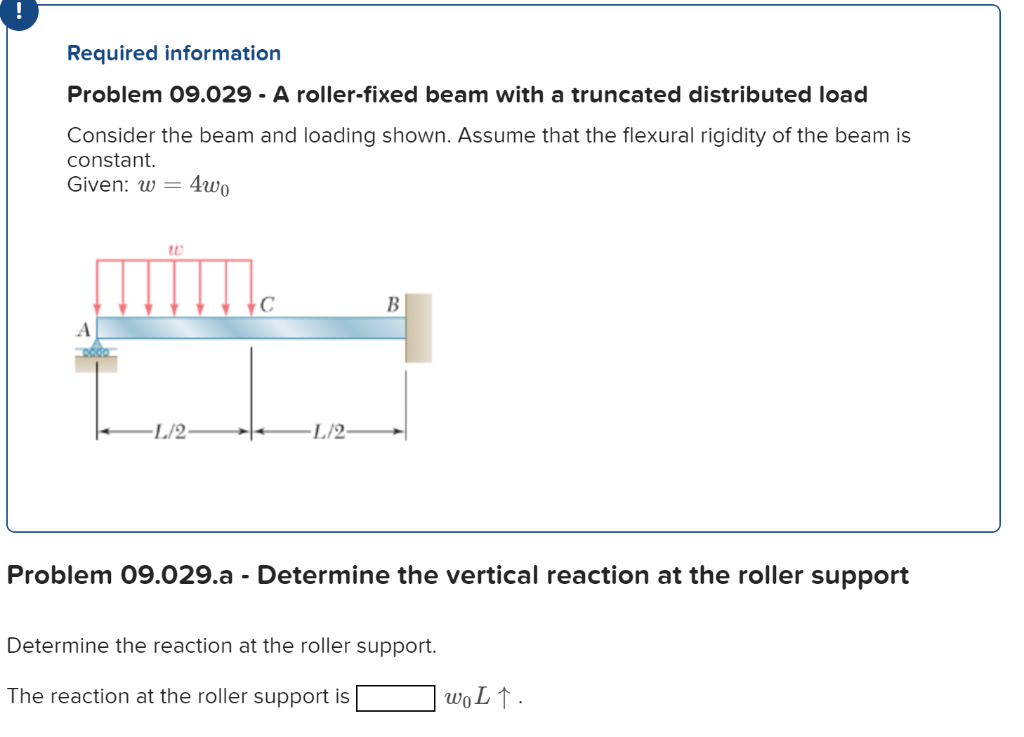 Solved Required information Problem 09.029 - A roller-fixed | Chegg.com