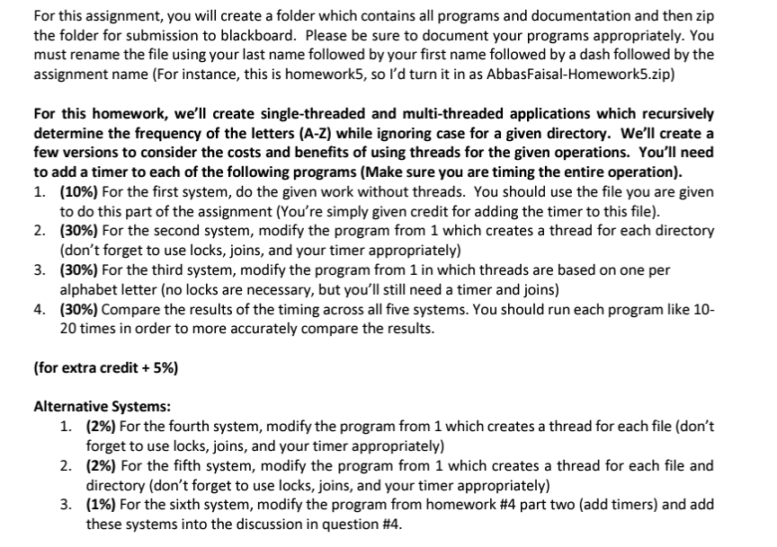 Solved For this assignment, you will create a folder which | Chegg.com
