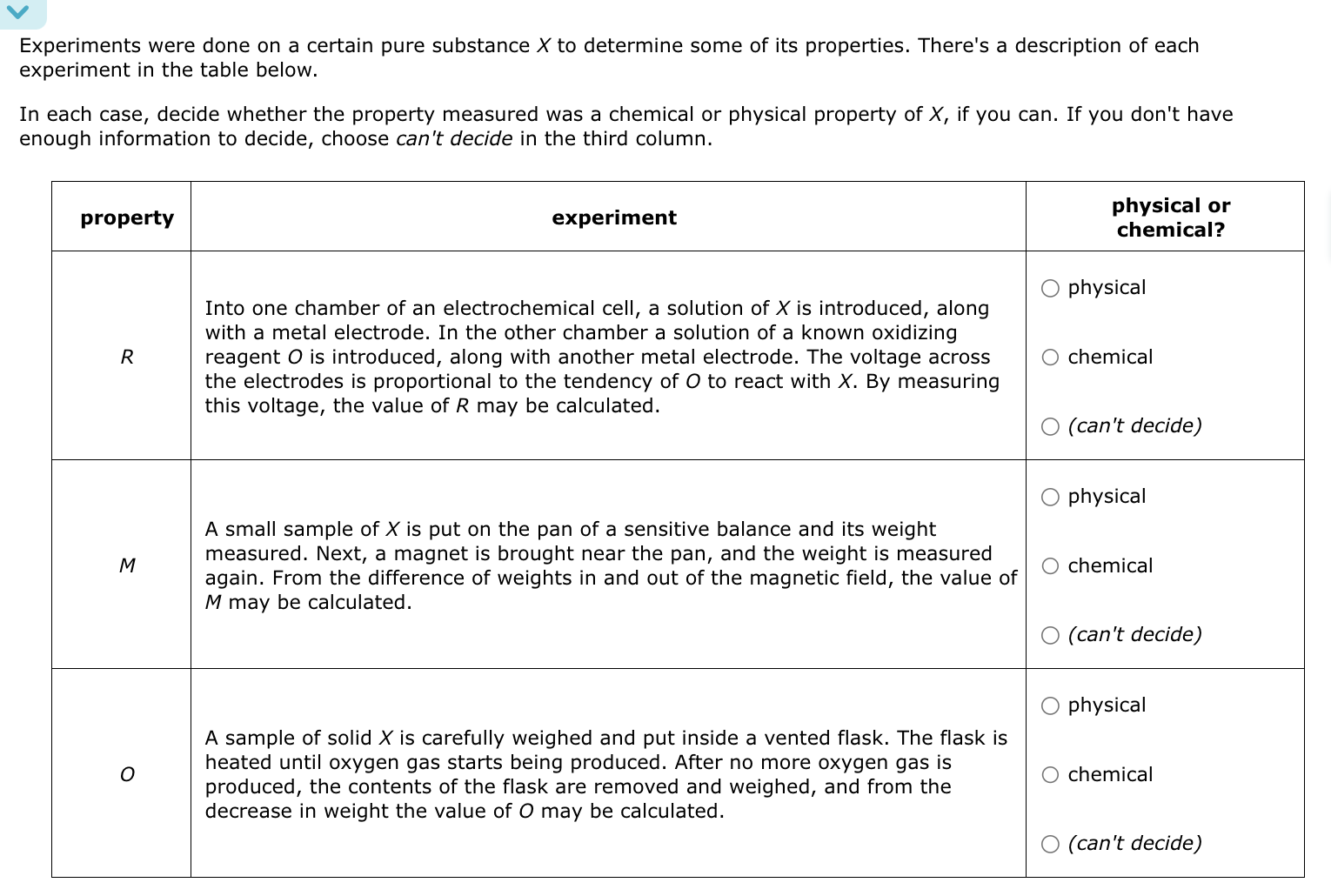 Solved Experiments were done on a certain pure substance X | Chegg.com