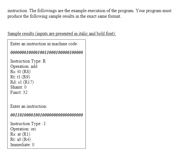 Write A C Program Decodec That Decodes An Input 