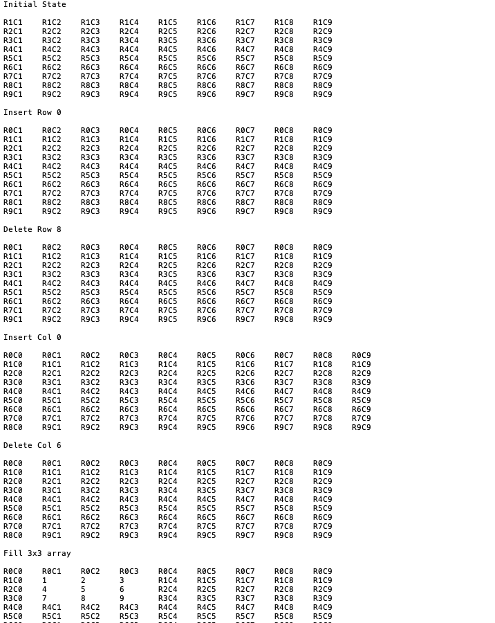 Initial State R1C1 R1C2 R1C3 R1C4 R1C5 R1C6 R1C7 R1C8 | Chegg.com