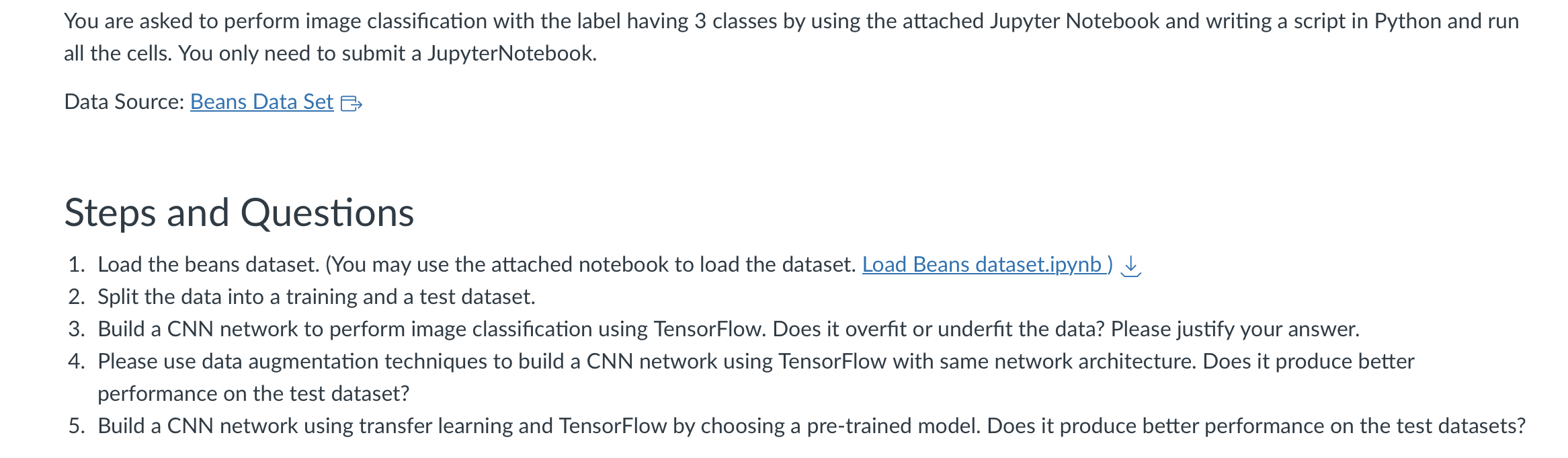 Solved You are asked to perform image classification with | Chegg.com