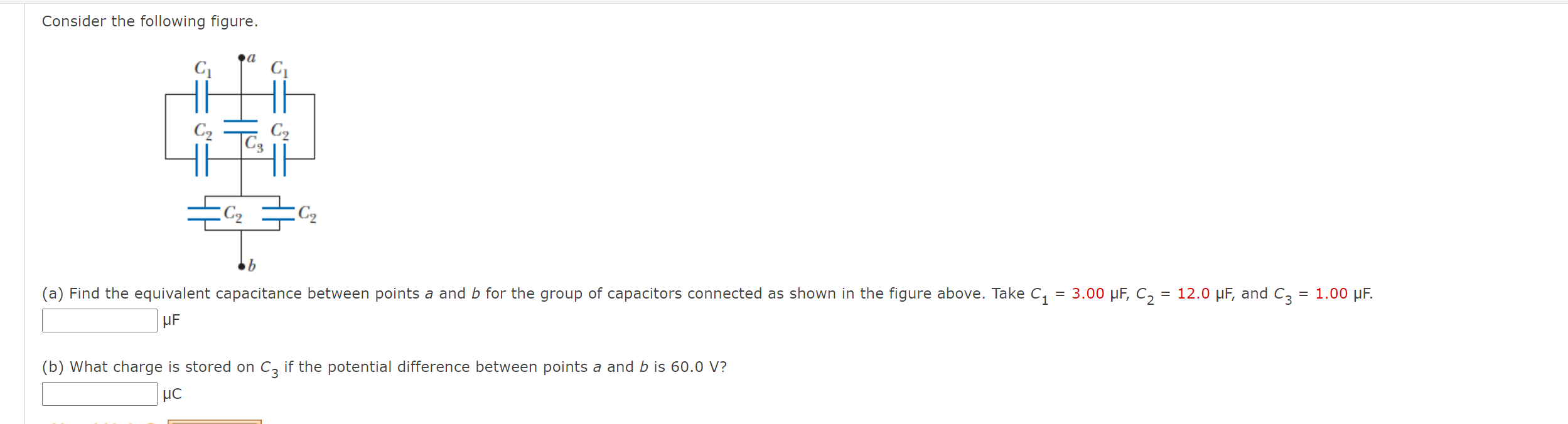 Solved Consider the following figure. a C G C2 C2 Cg = :C2 = | Chegg.com