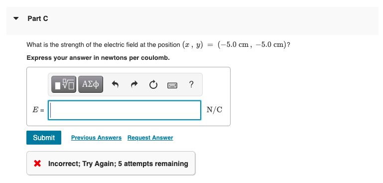 Solved MI Review Constants Periodic Table A+ 13 nC charge is | Chegg.com