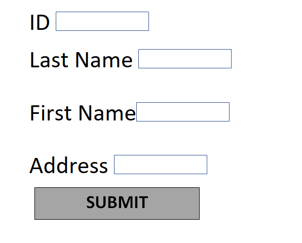 Solved Language: PHP Type: Form Creation dbname: | Chegg.com