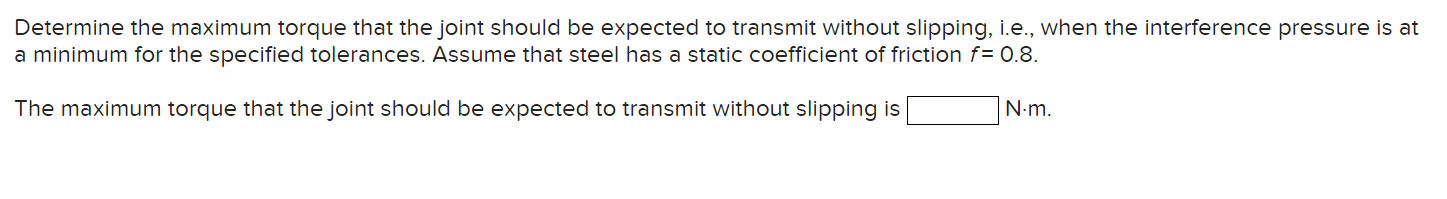 A gear and a shaft with nominal diameter of 38 mm are | Chegg.com