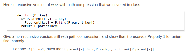 Here is recursive version of find with path | Chegg.com