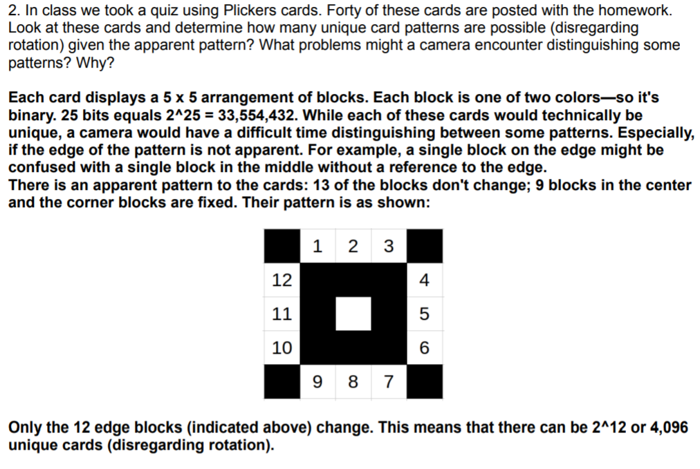 Solved 1. Continuing from the Plicker's cards problem from | Chegg.com