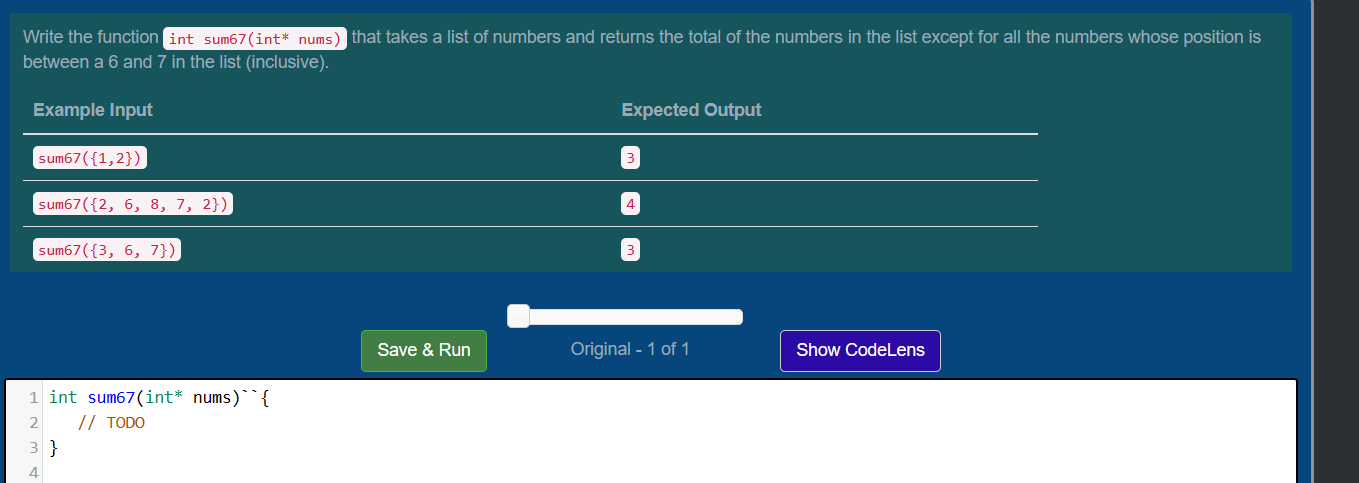 Solved Complete with the main() function as well for each in | Chegg.com