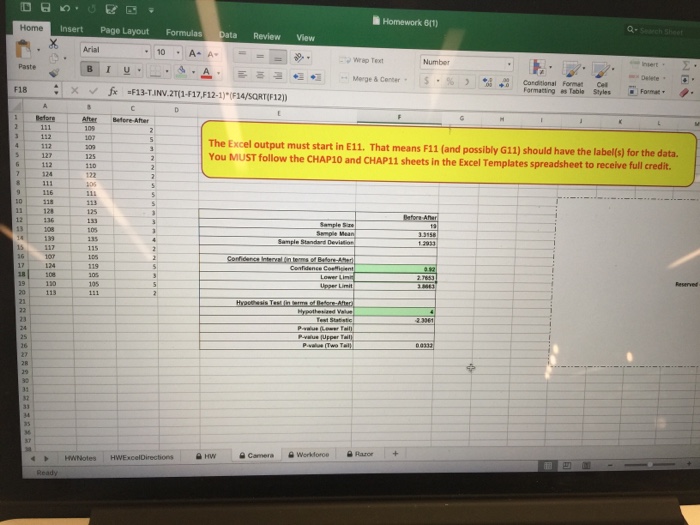 Solved G42 Conditional Format Formatting as Table 18 121 122 | Chegg.com