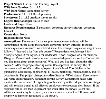 Solved can someone make for me an Activity List and | Chegg.com
