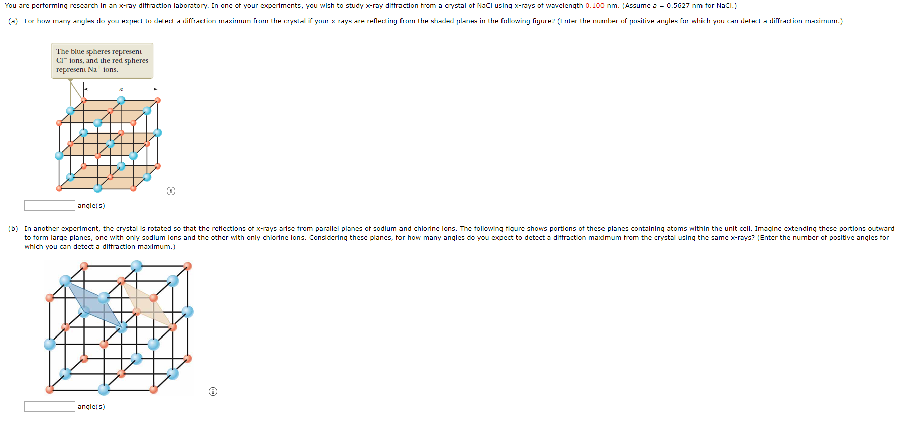 You are performing research in an X-ray diffraction | Chegg.com
