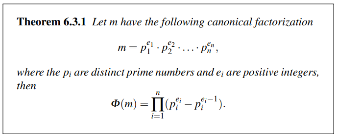 Solved Theorem 6.3.1 Let m have the following canonical | Chegg.com
