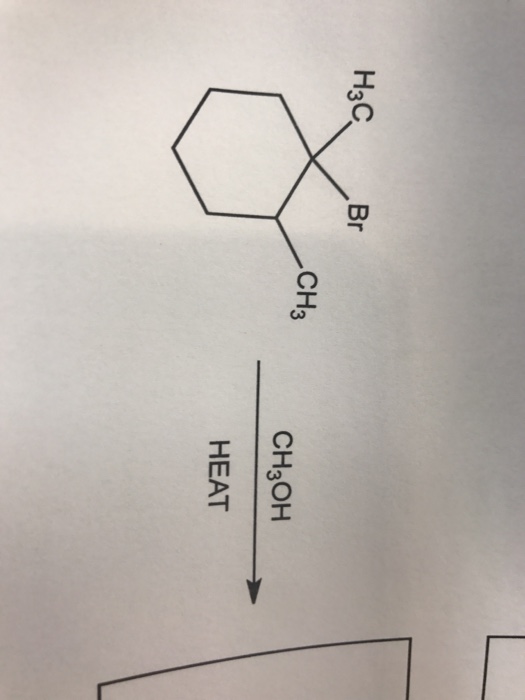 Solved H3C Br CH CH3OH HEAT | Chegg.com