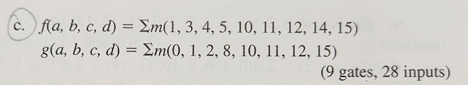 Solved 7. Find a minimum two-level circuit (corresponding to | Chegg.com