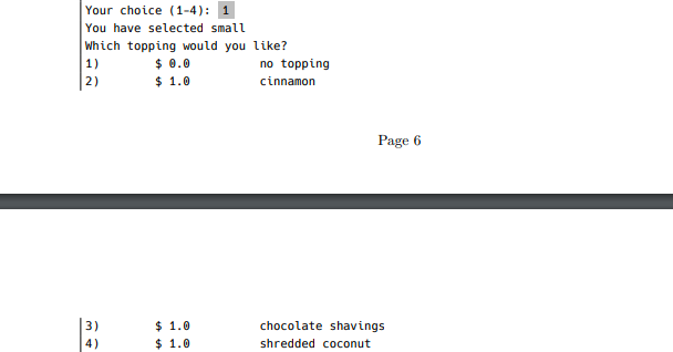 Solved smoothie problem in PYTHON for THONNY IDE have | Chegg.com