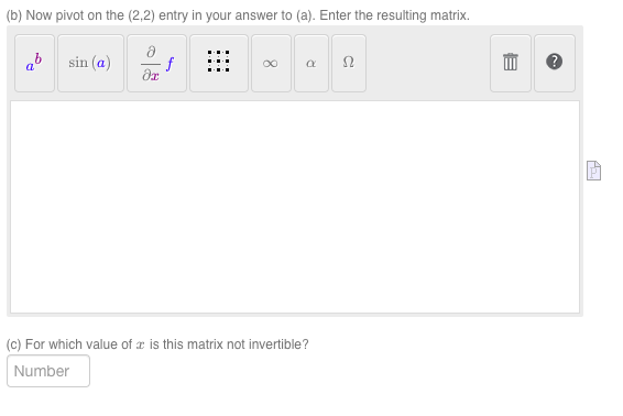 Solved In this question, you will find when the following | Chegg.com