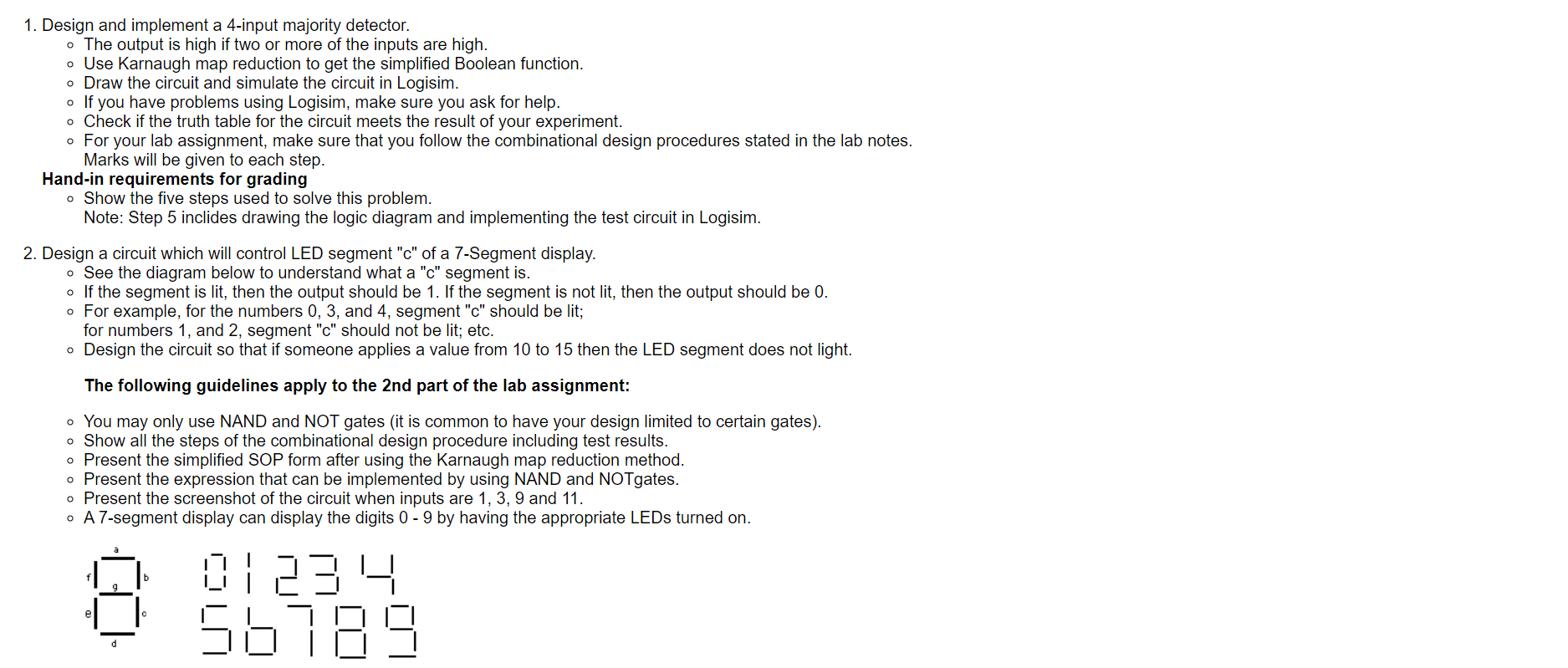 Solved 1. Design and implement a 4-input majority detector. | Chegg.com