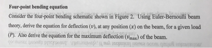 Solved Please use Euler-Bernoulli beam theory as shown in | Chegg.com