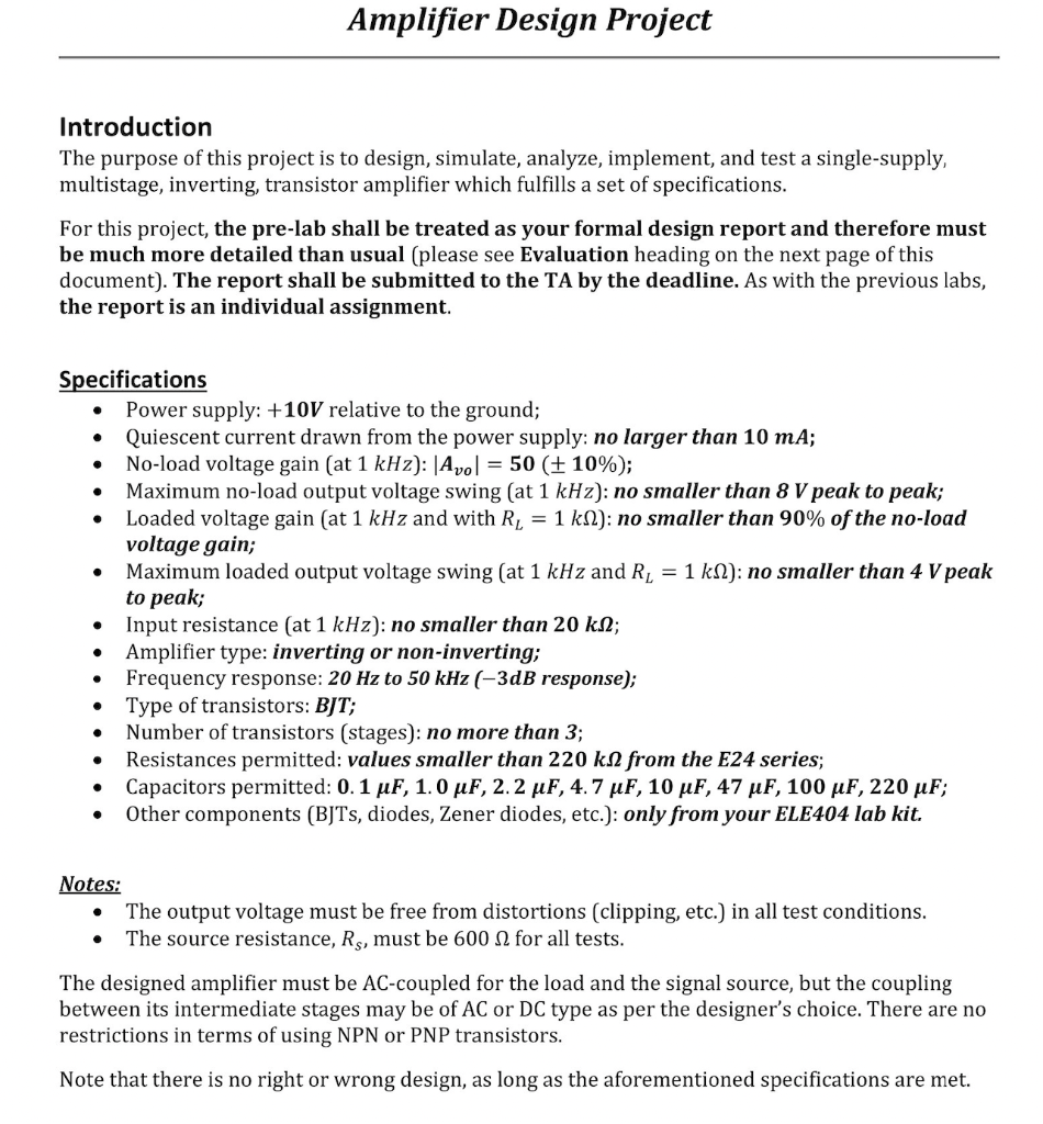Solved Introduction The purpose of this project is to | Chegg.com