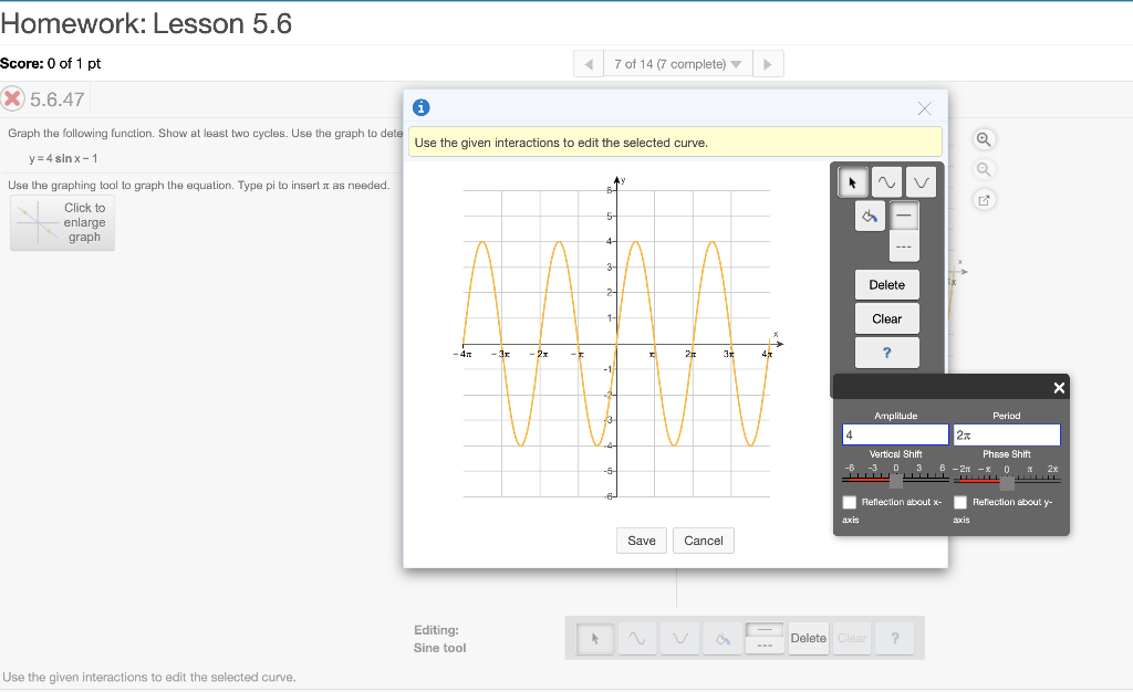 Solved Homework Lesson 5 6 Score 0 Of 1 Pt 7 Of 147