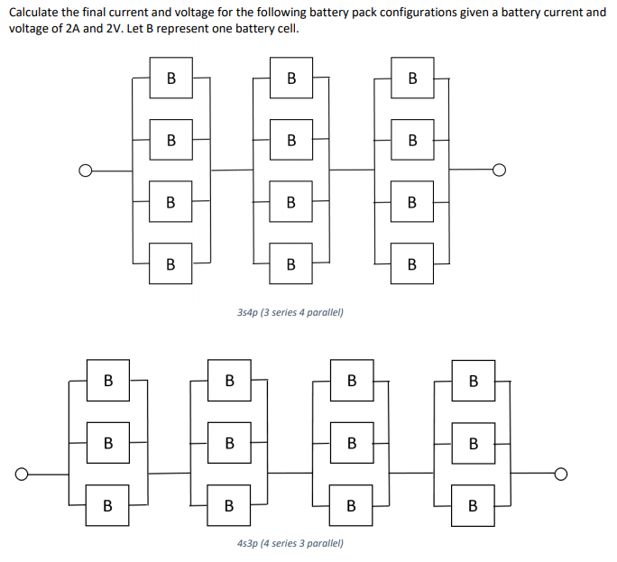 Solved Calculate the final current and voltage for the | Chegg.com