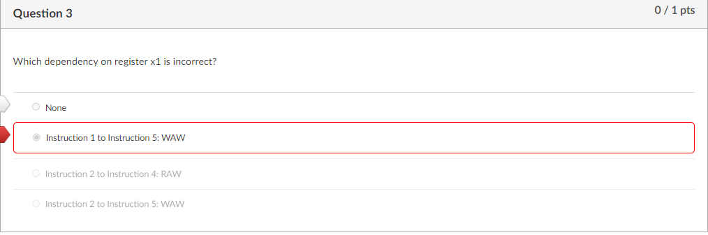 Solved Consider the following code segment 1. addi x1,x2,100 | Chegg.com