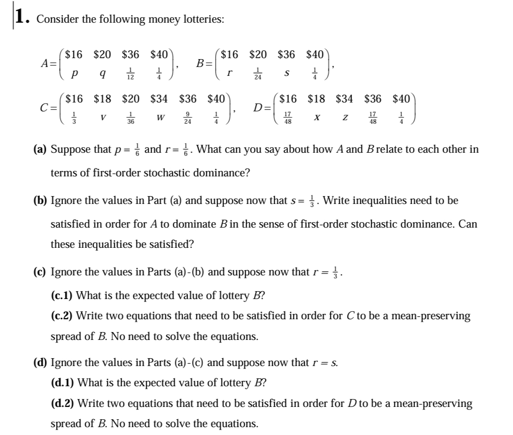 Solved Consider the following money | Chegg.com