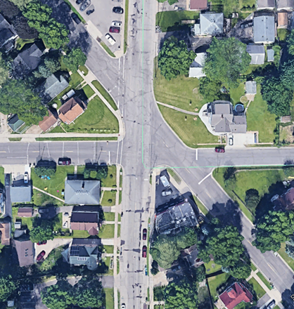 Solved . How many conflict points are there for an | Chegg.com