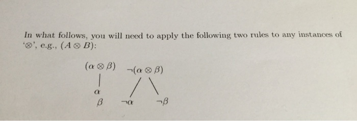 Solved 1.8 QUESTION 8 Using a truth tree, determine whether | Chegg.com