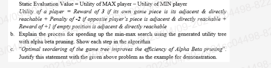 Solved Answer the following questions for given game | Chegg.com