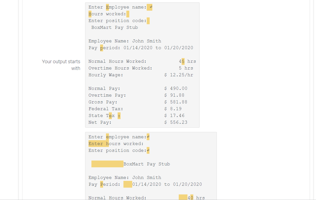 Solved 12.1 BoxMart Payroll BoxMart wants a new payroll | Chegg.com