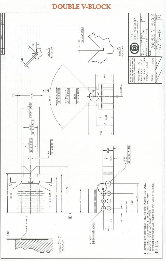 Solved 1. Given the drawing below, the table shows the range | Chegg.com