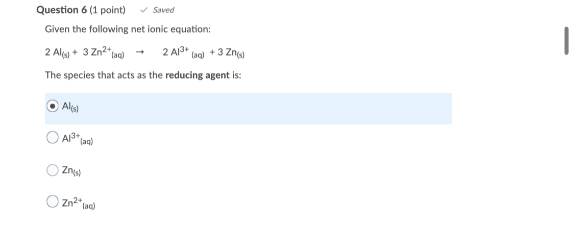 Solved Question 6 (1 point) Saved Given the following net | Chegg.com