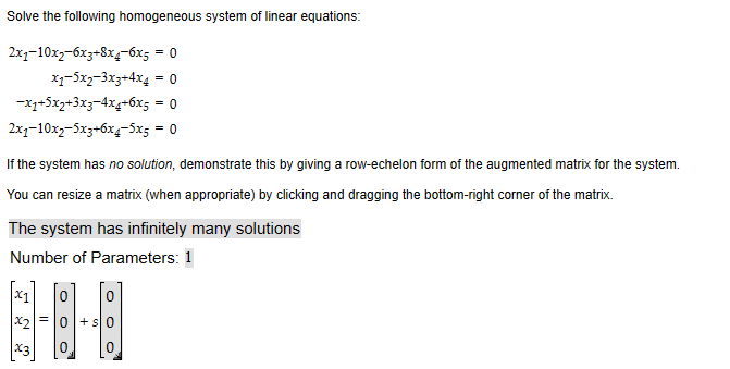 Solved 1. Does it really have an infinite solution? 2. How | Chegg.com