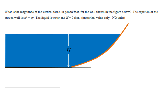 Solved What is the magnitude of the vertical force, in | Chegg.com